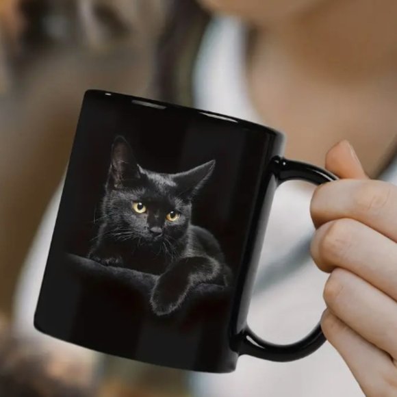 Dining | New Black Cat Ceramic Mug | Poshmark